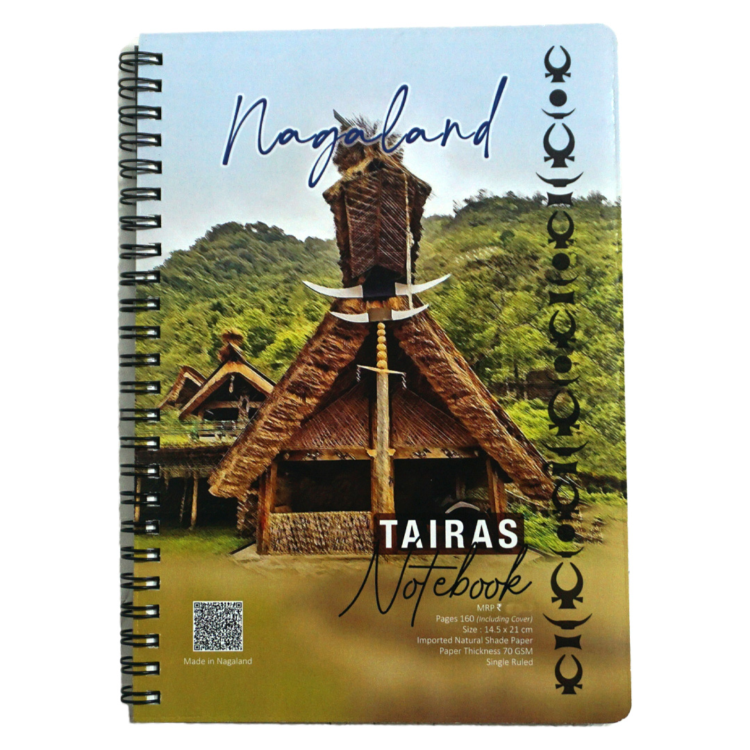 Tairas Morung Cover Notebook - Made In Nagaland
