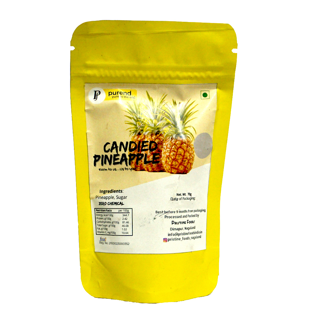 Pristine Pineapple Candy - Made In Nagaland