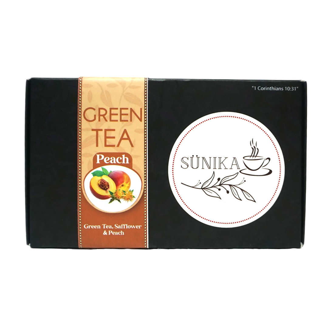 Sunika Green Tea Peach - Made In Nagaland