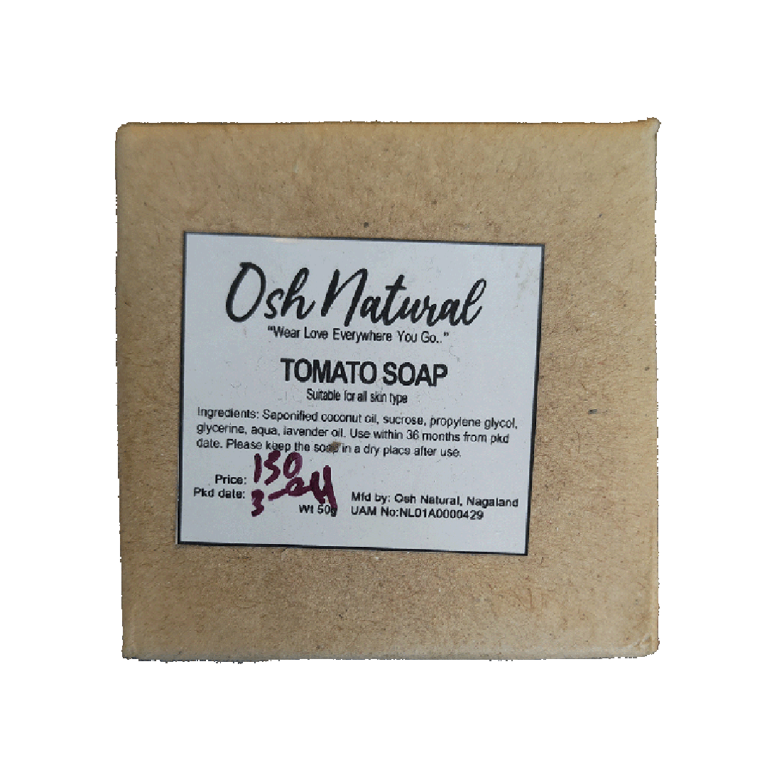 Osh Natural Tomato Soap - Made In Nagaland
